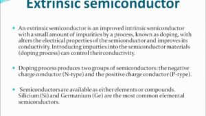 What is intrinsic and extrinsic semiconductor? - Compound Semiconductor ...